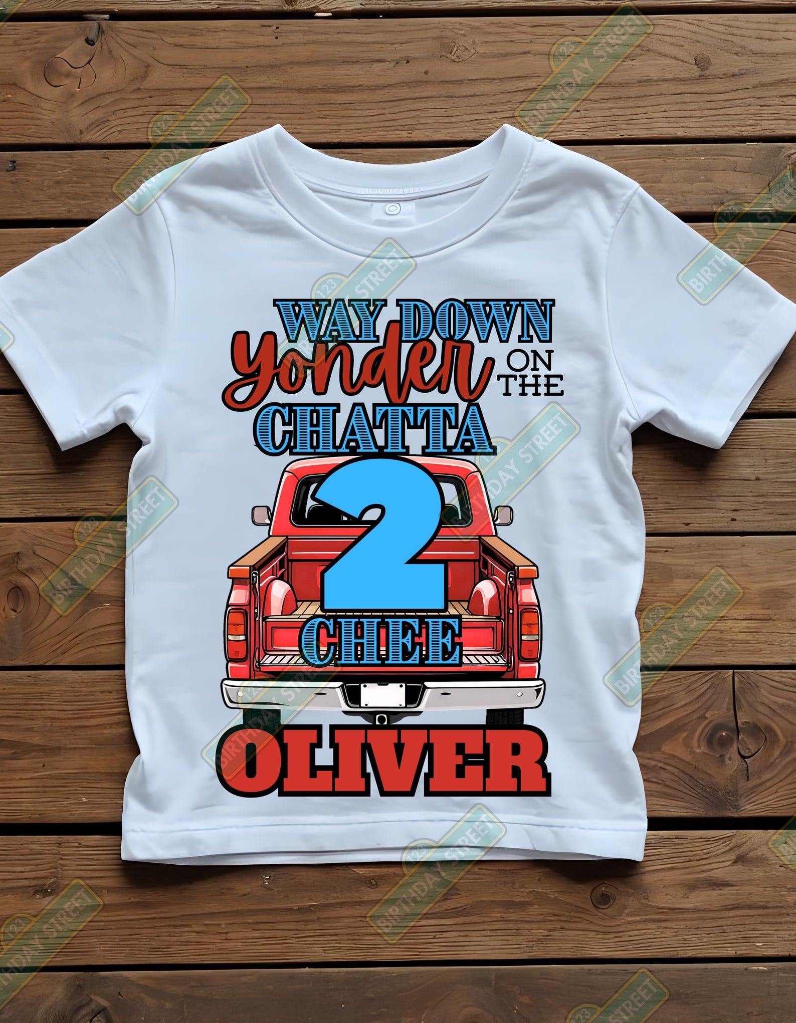 Custom Chatta-two-chee Birthday Tee - Etsy