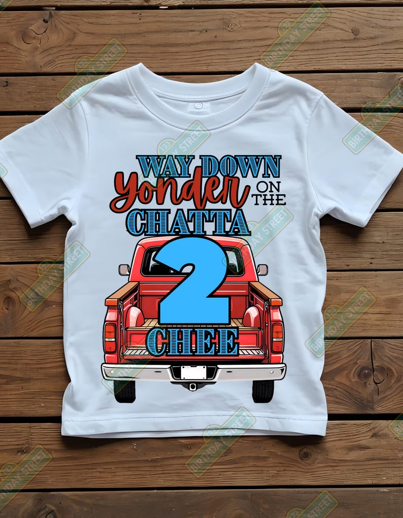 Custom Chatta-two-chee Birthday Tee - Etsy