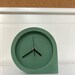 Green Desk Clock in Premium Christmas Box, Concrete Clock, Desk Clock ...