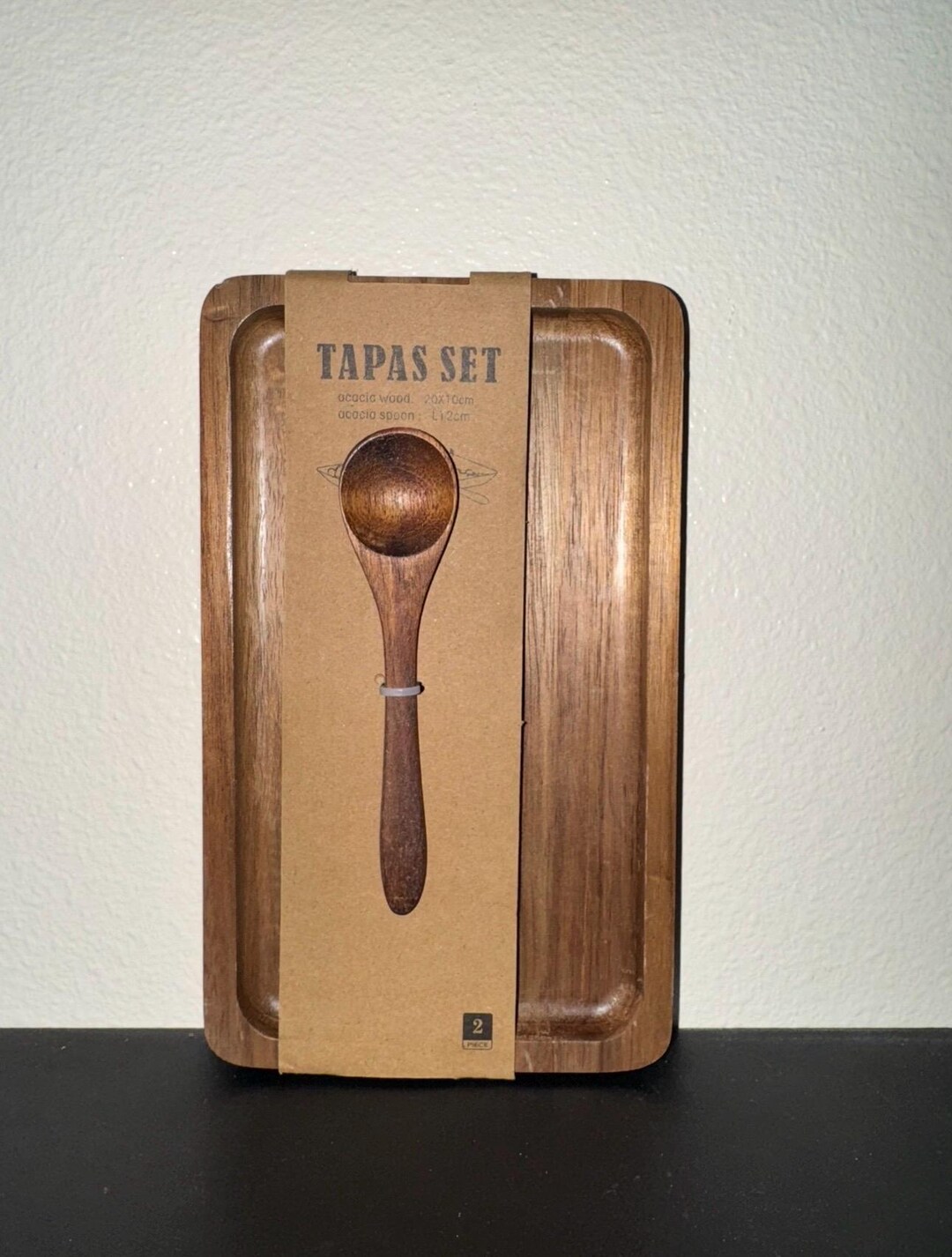 Tapas Set Acacia Wood - Etsy
