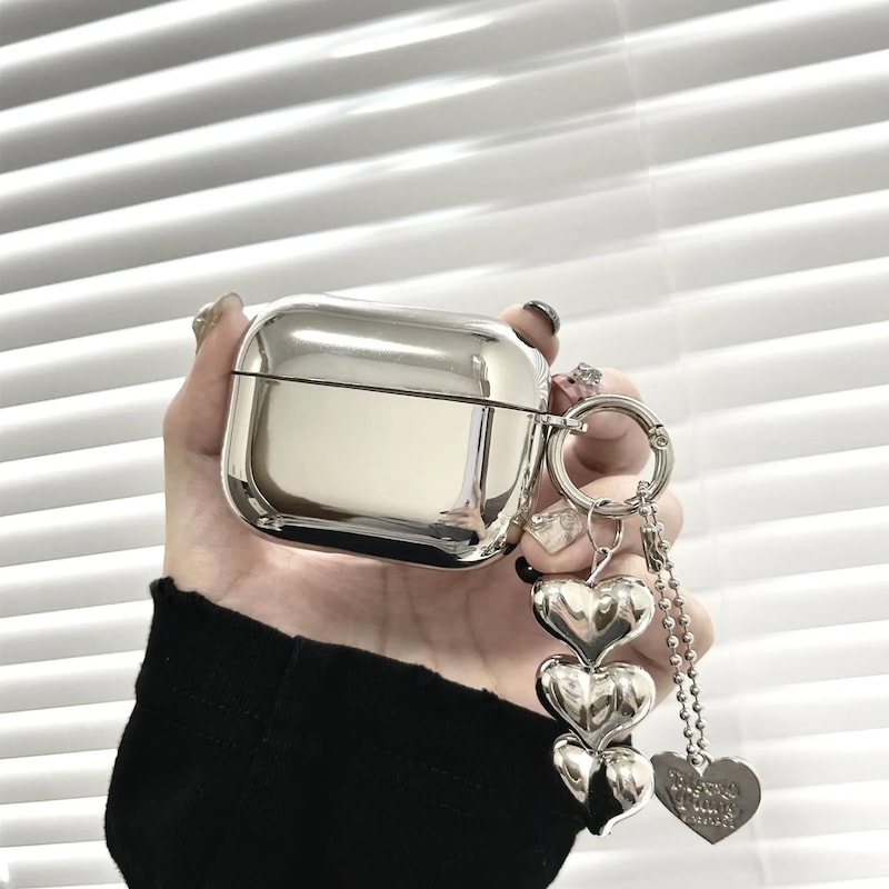 Chrome AirPod Case - Etsy