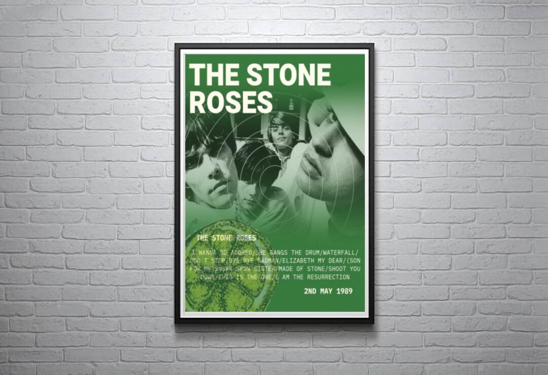 THE STONE ROSES Debut Album Poster - Etsy