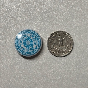 Frieren Anime Zoltraak Spell Circle Style Pinback Mini Button 1 Inch ...