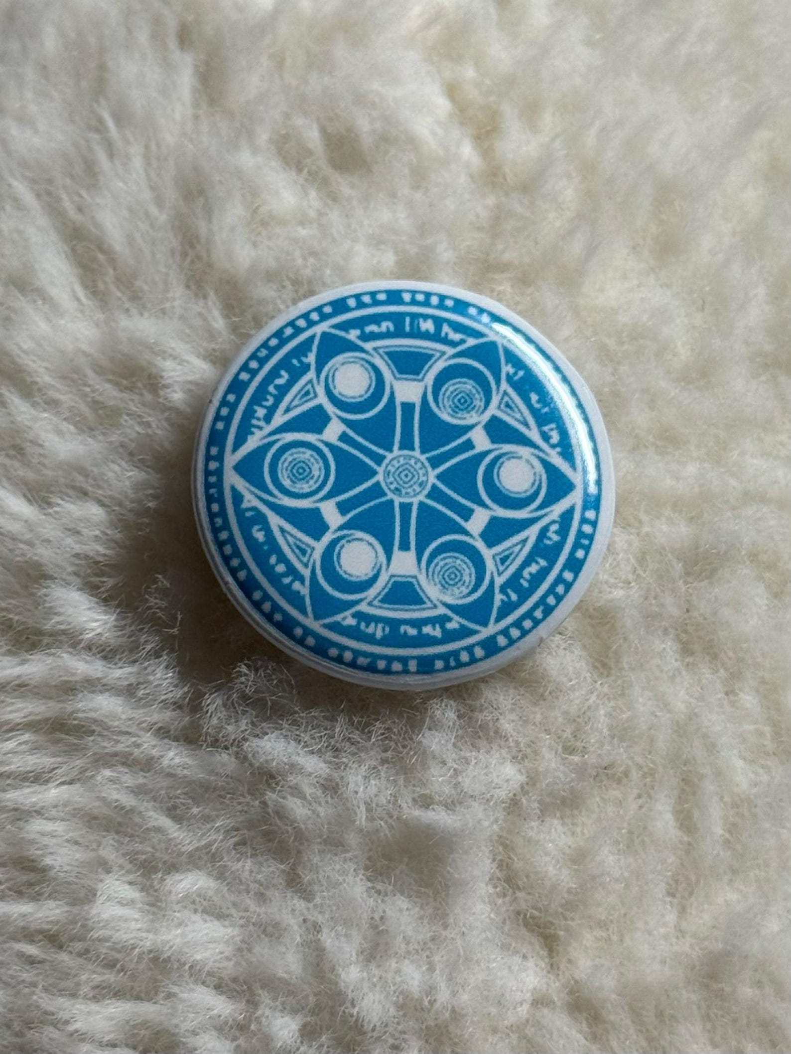 Frieren Anime Zoltraak Spell Circle Style Pinback Mini Button 1 Inch ...