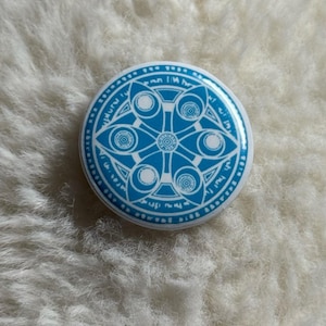Frieren Anime Zoltraak Spell Circle Style Pinback Mini Button 1 Inch ...