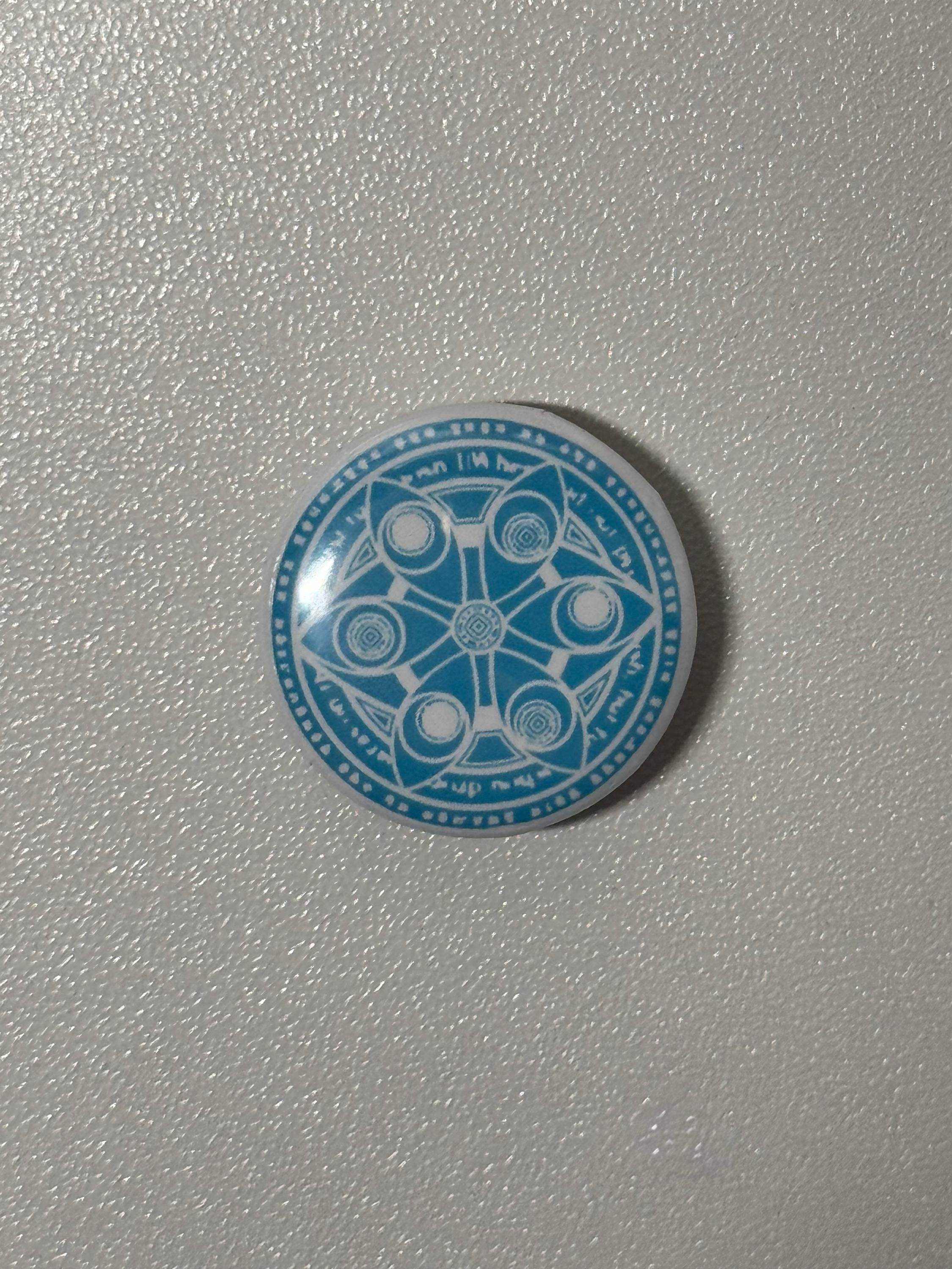 Frieren Anime Zoltraak Spell Circle Style Pinback Mini Button 1 Inch ...