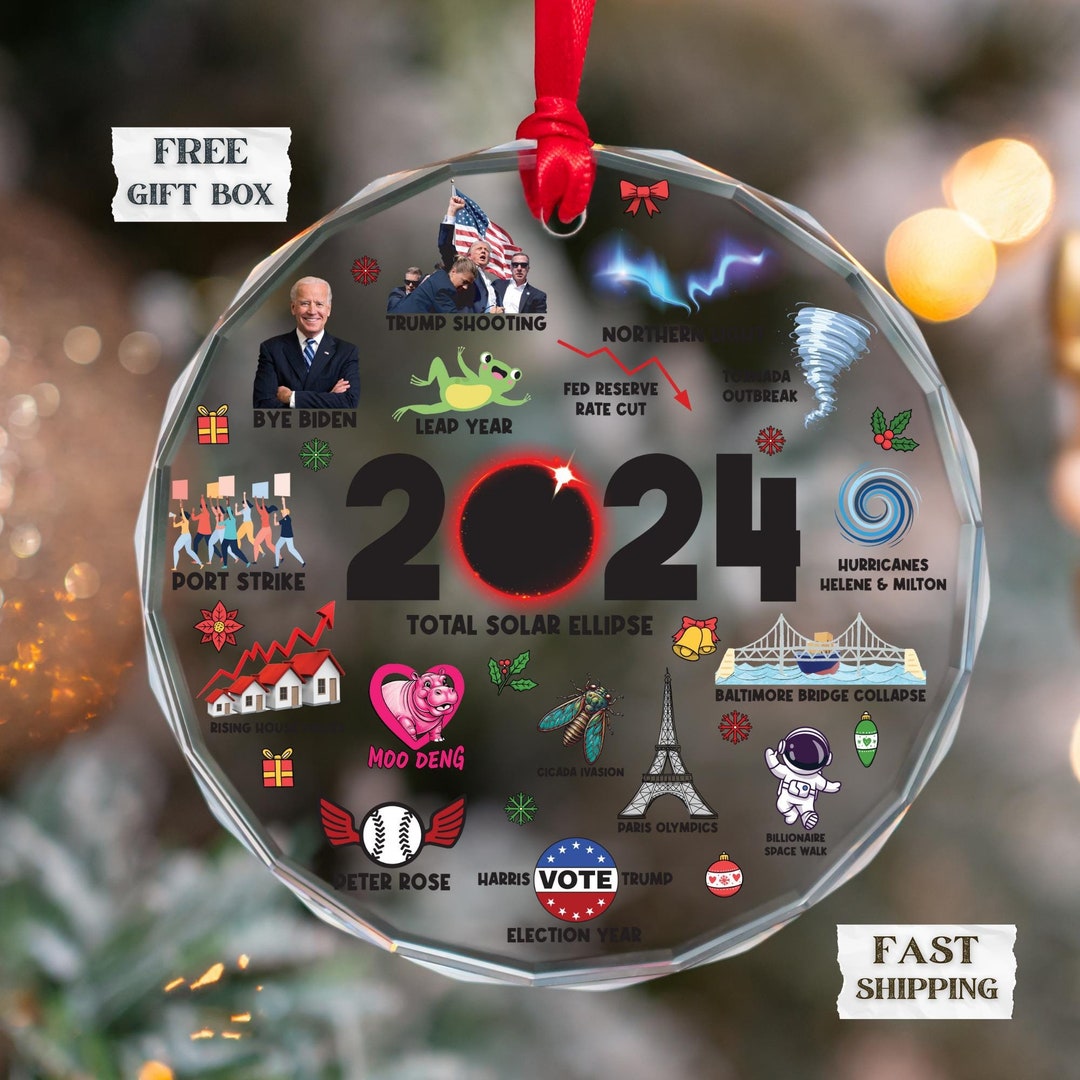 2024 Christmas Ornament 2024 Ornament 2024 Christmas Ornaments ...