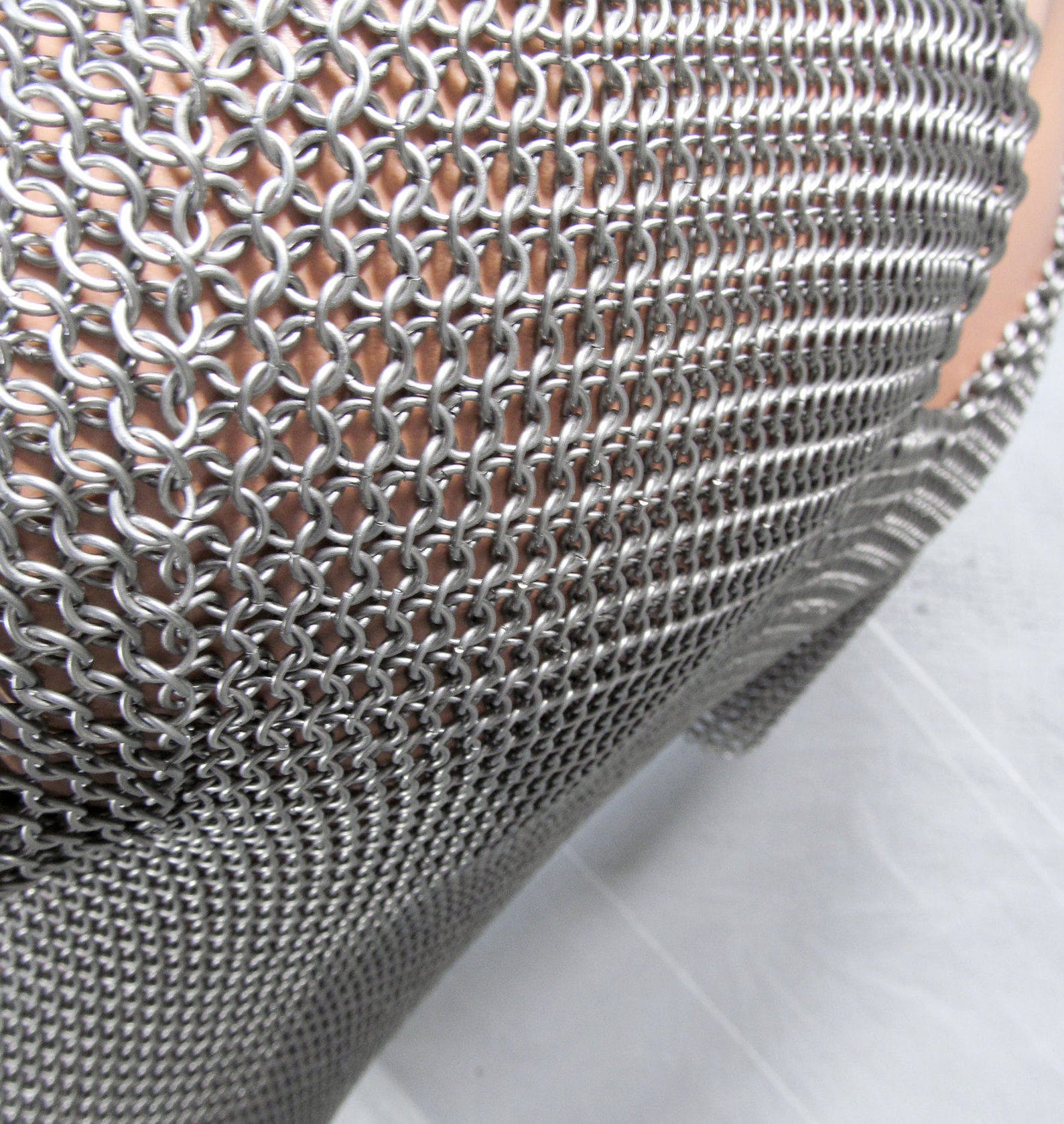 Titanium Chainmaille T-shirt | Etsy