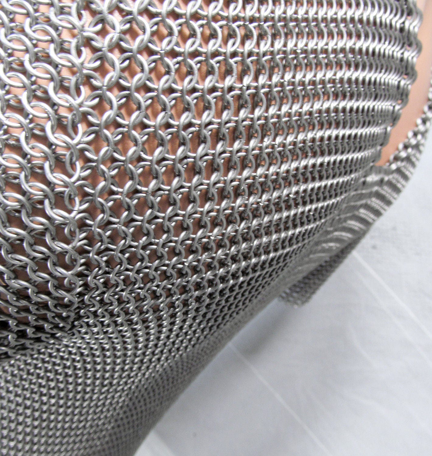 Titanium Chainmaille T-shirt - Etsy