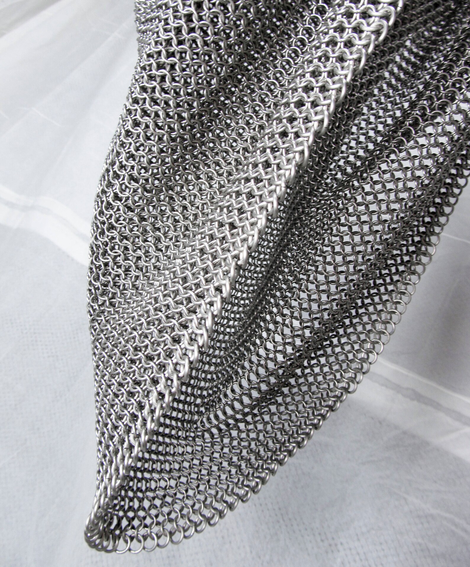 Titanium Chainmaille T-shirt | Etsy