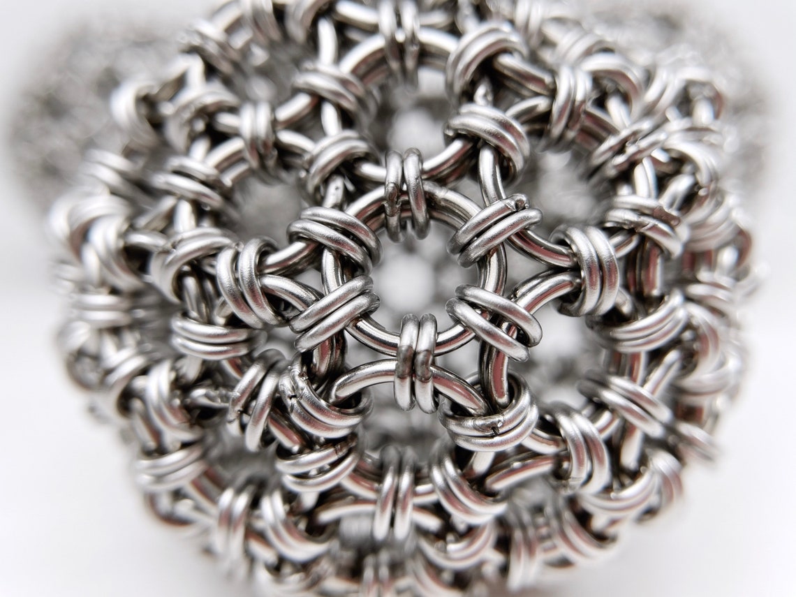 Chainmaille Juggling Balls Welded Link Japanese Sphere - Etsy