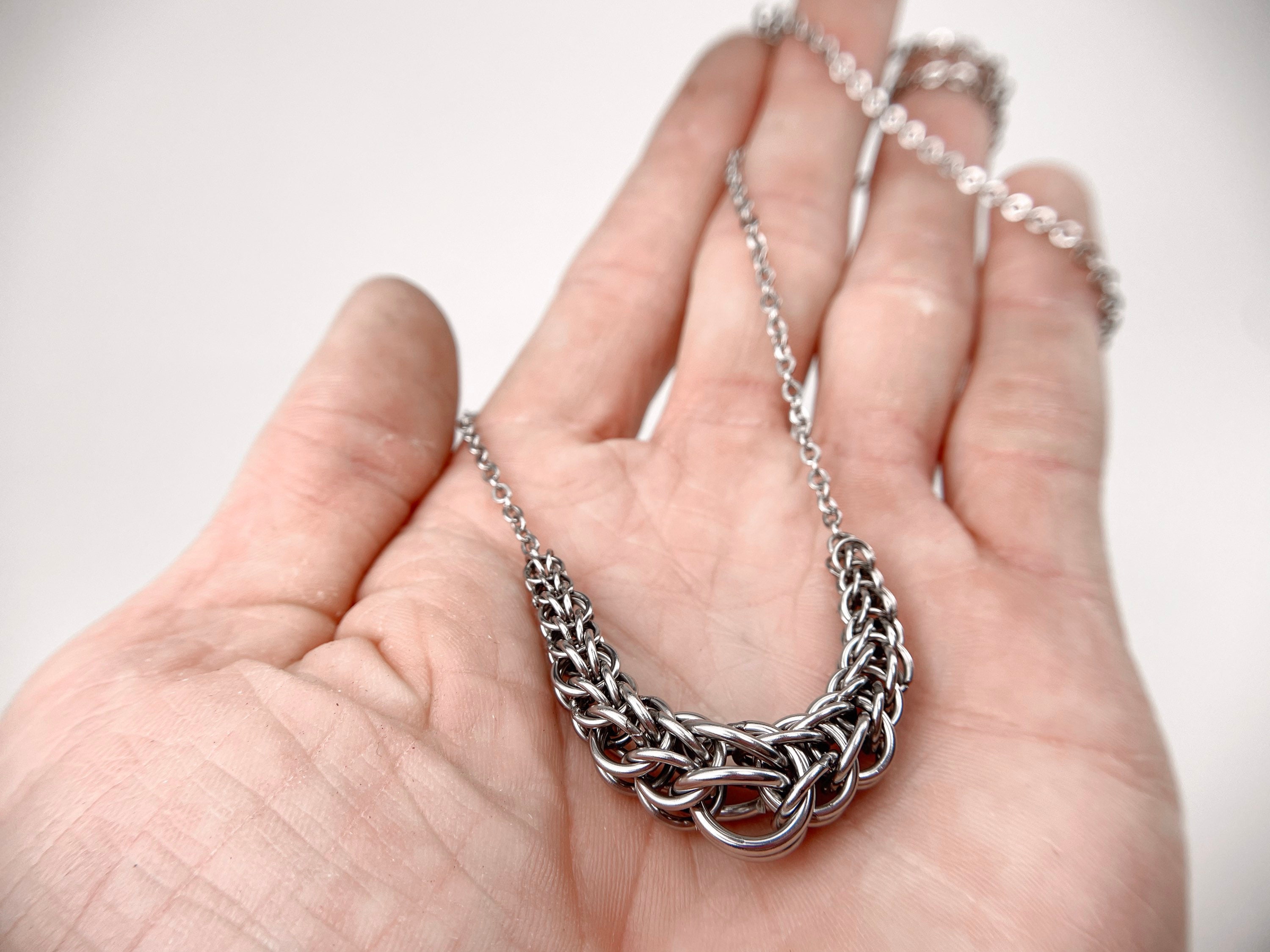 Full Persian Wing Necklace Welded Full Persian Chainmaille | Etsy