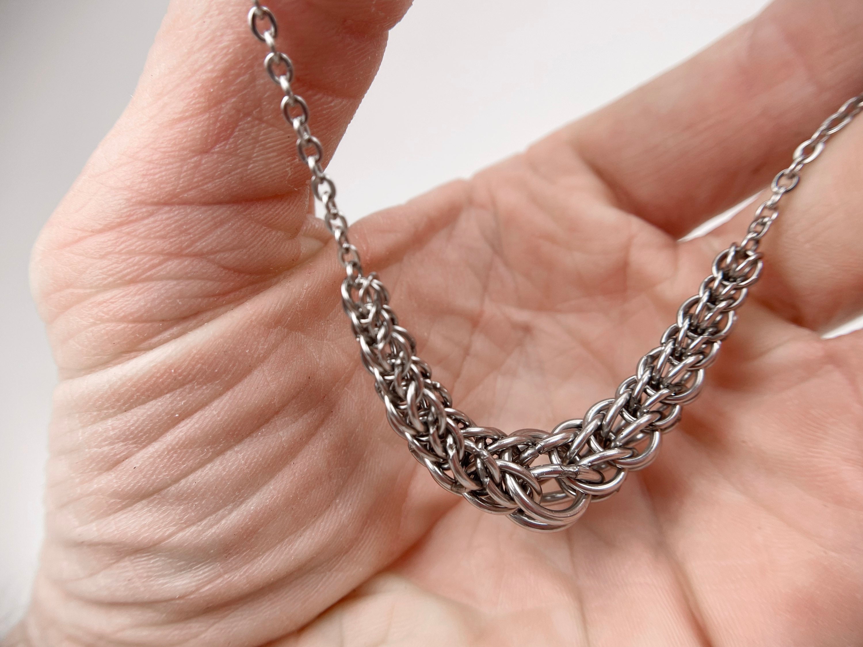 Full Persian Wing Necklace Welded Full Persian Chainmaille - Etsy