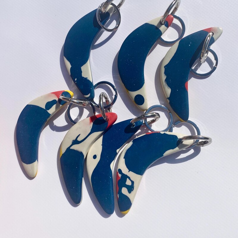 Boomerang Charm - Etsy