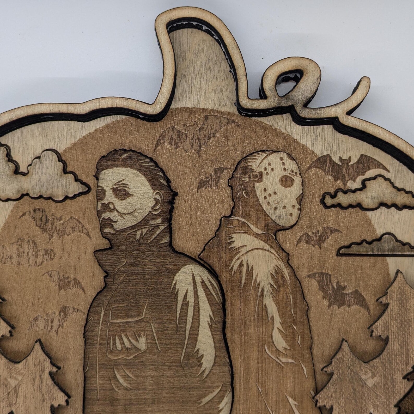 Horror Movie Characters, Laser Cut , Pumpkin Decor, Movie Horror Wood ...