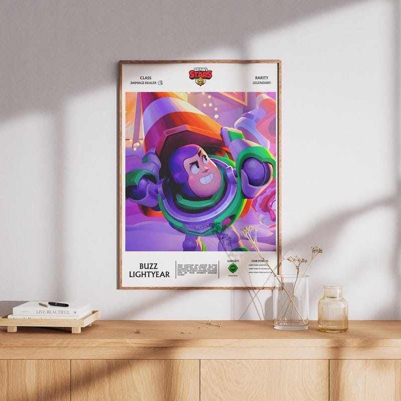 Brawl Stars Posters - Etsy