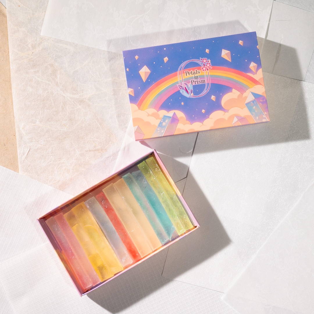 2 X Boxes of Rainbow Prism Kohakutou (japanese Crystal Candy) - Etsy ...