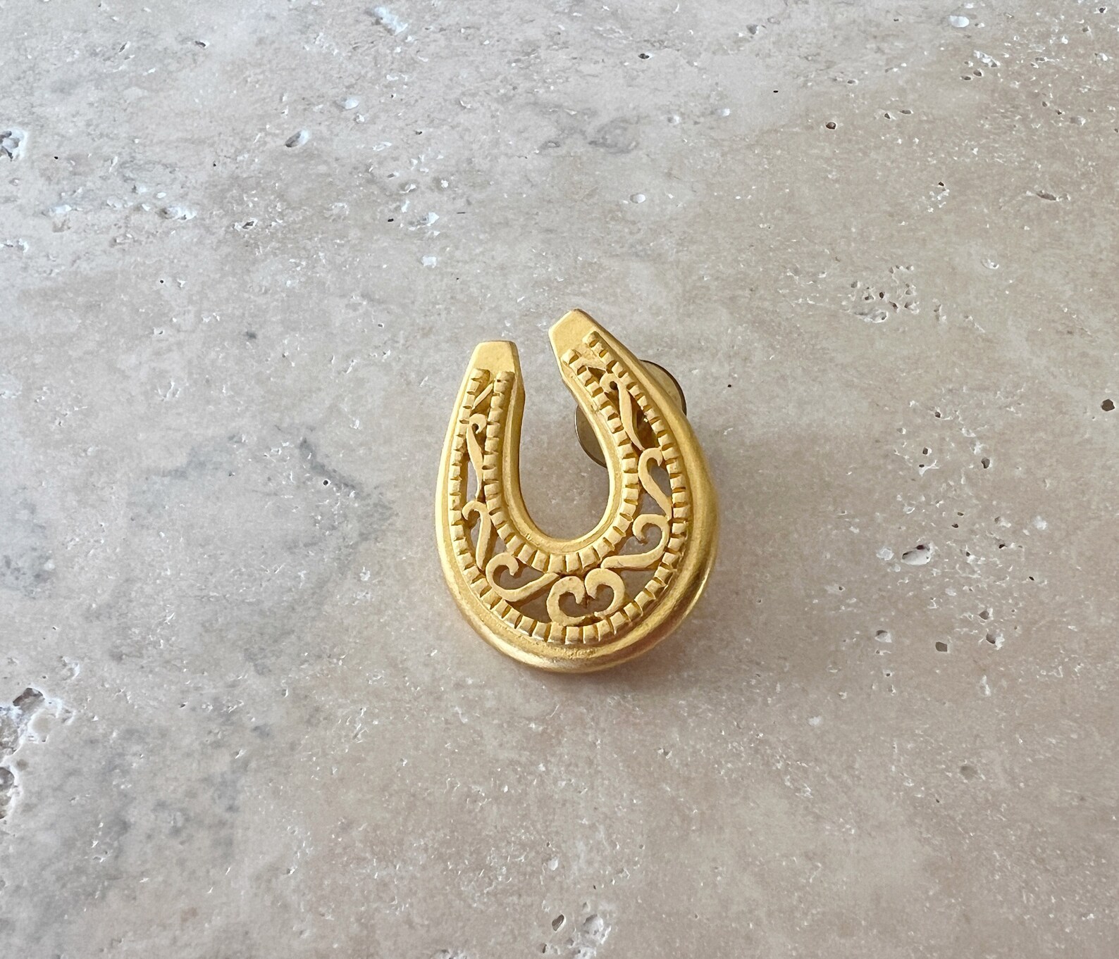 Vintage Brooch | GIVENCHY Lucky Horse Shoe Brooch Pin Jewelry Statement ...