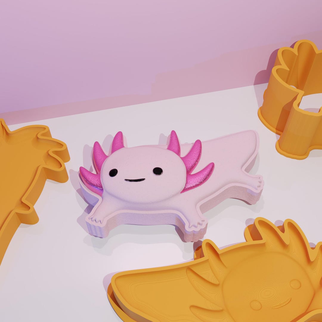 Axolotl Bath Bomb Mold - Etsy