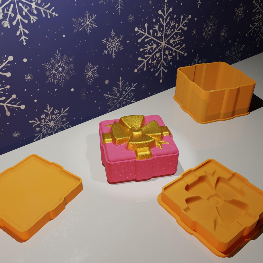 Present Bath Bomb Mold - Etsy