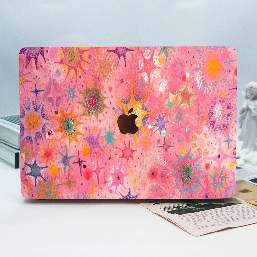 Colorful Five-pointed Star MacBook Case, Laptop Case Any Mac, Laptop ...