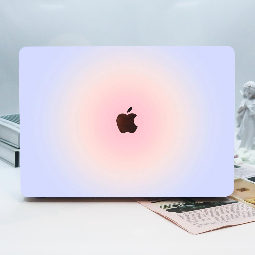 Gradient From Light Blue to Pink MacBook Case,laptop Case Any Mac ...