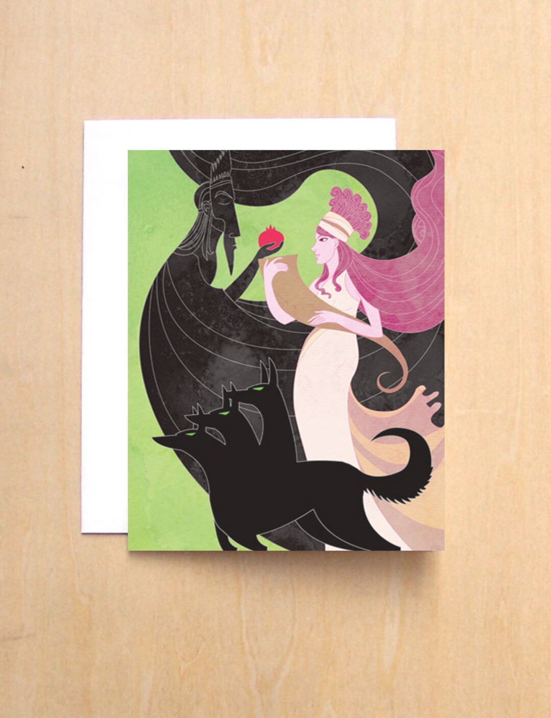Lord of Death - Lady of Life Mythology Inspired Illustration Featuring ...