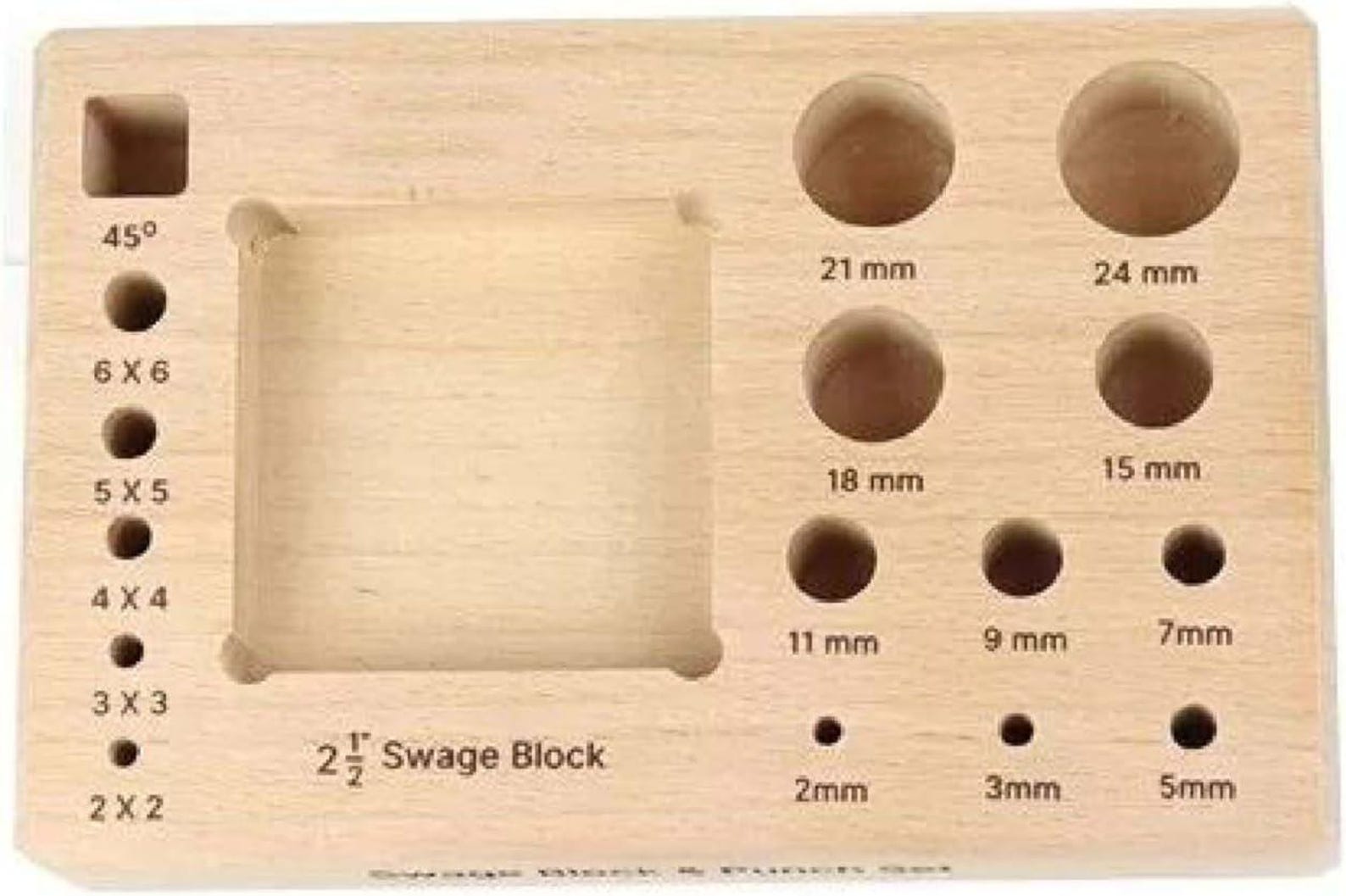 Swage Block Set for Jewelry Making – Round & Square Forming and Shaping ...