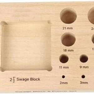 Swage Block Set for Jewelry Making – Round & Square Forming and Shaping ...