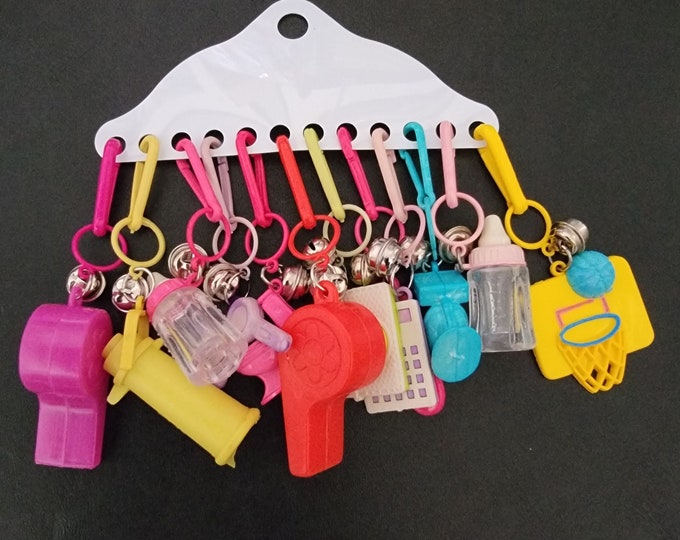 Kidcore Vintage 80s Bellcharms or Keychains Toys, Deadstock 12 on ...