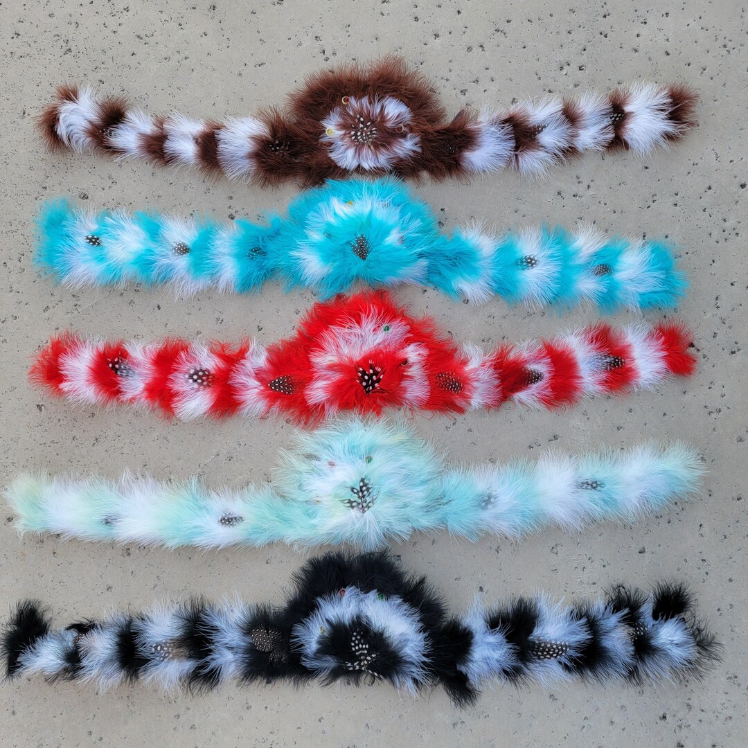 Vintage Feather Light-up Cowboy Hat Band, 80s Free Shipping - Etsy