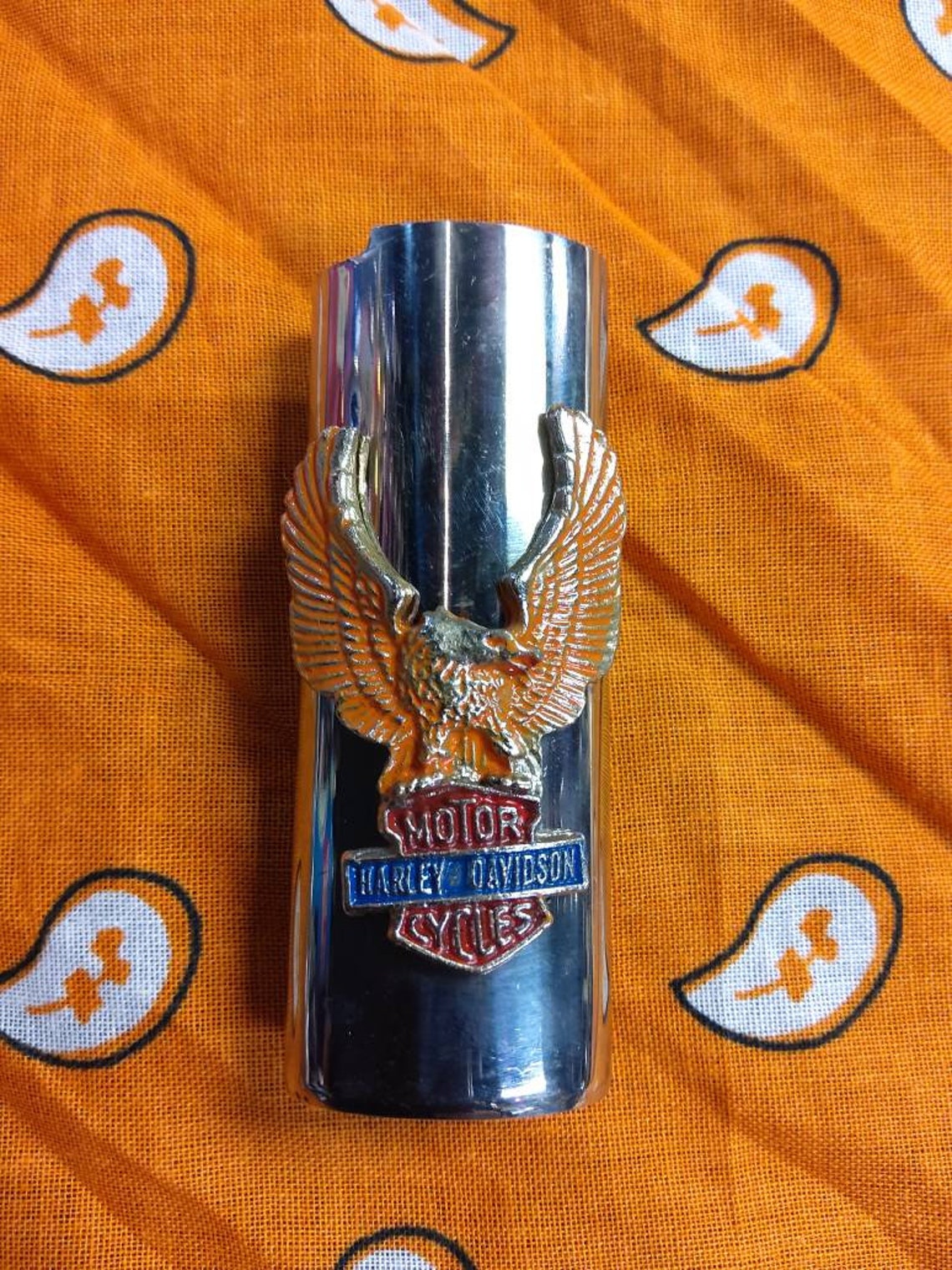 Iconic Harley Davidson vintage 1980s deadstock lighter | Etsy