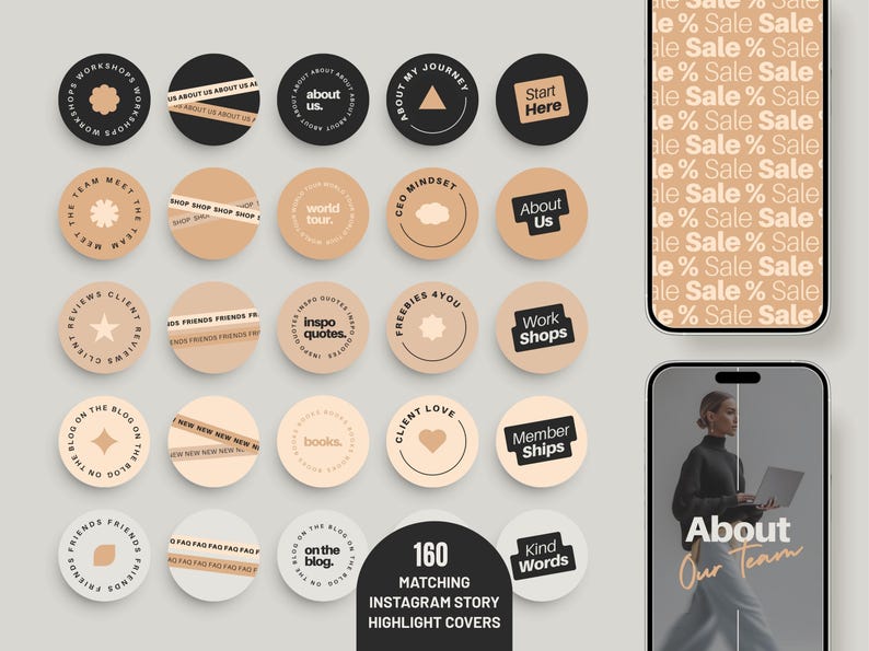 Canva Instagram Template Bundle: Social Media Posts, Stories ...