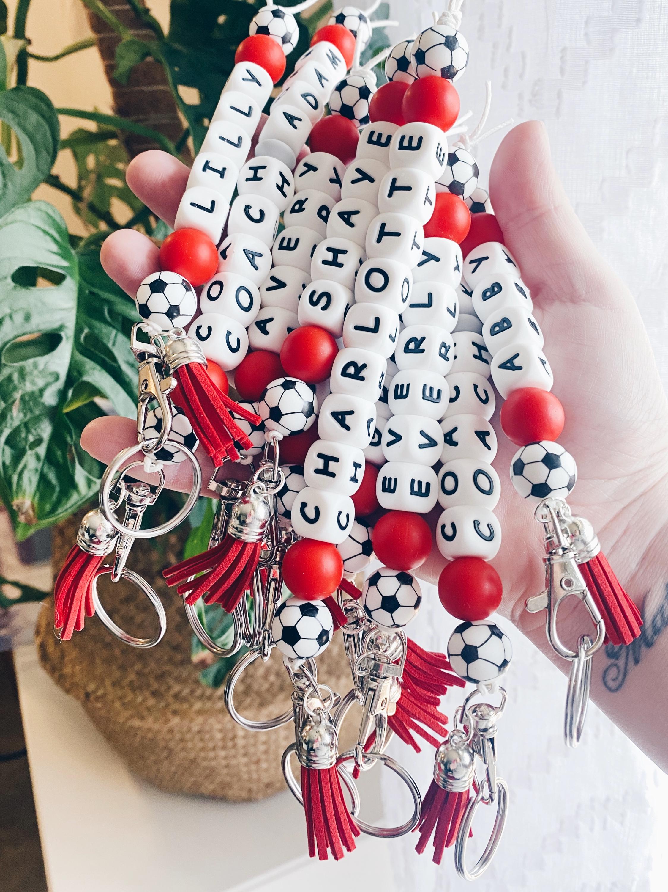 Personalized Sport Team Keychain: Bulk Team Gift Custom Name Sport ...