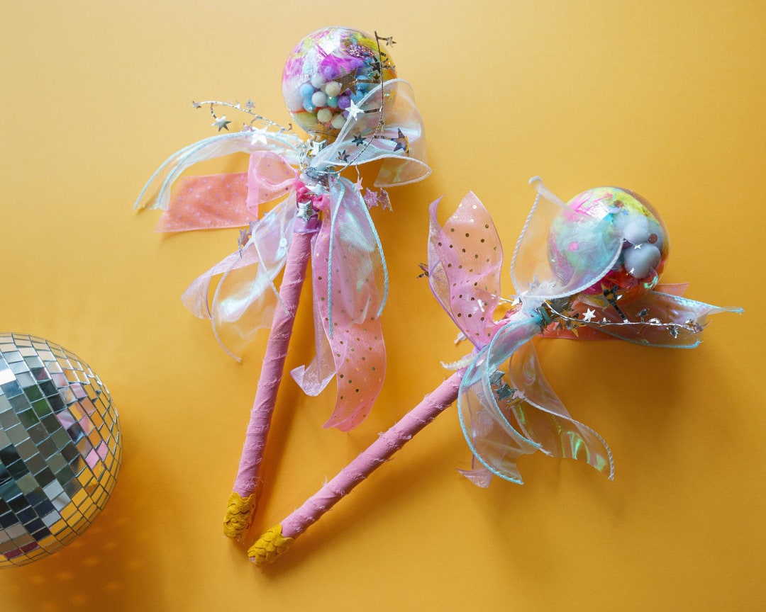 Princess Globe Wand | Pink Whimsical Fairy Wand | Party Favors ...