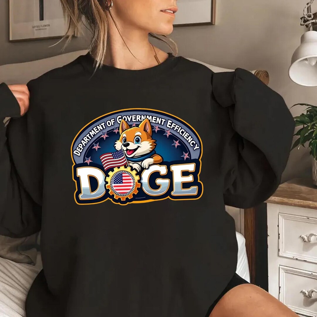 D.O.G.E Shirt, Department of Government Efficiency Shirt, Doge Merch ...