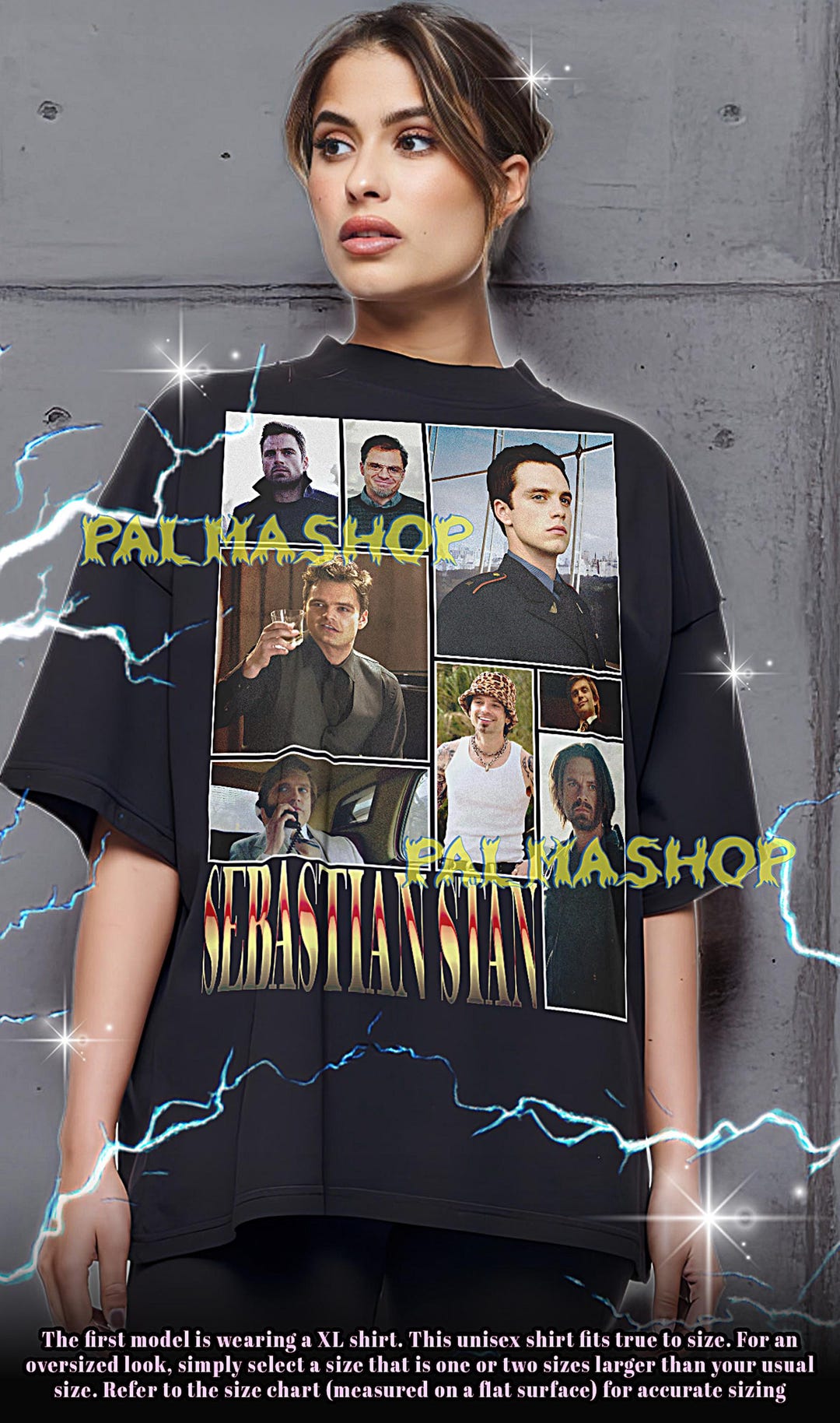 SEBASTIAN STAN Shirt, Sebastian Stan Vintage Tshirt, Sebastian Stan ...