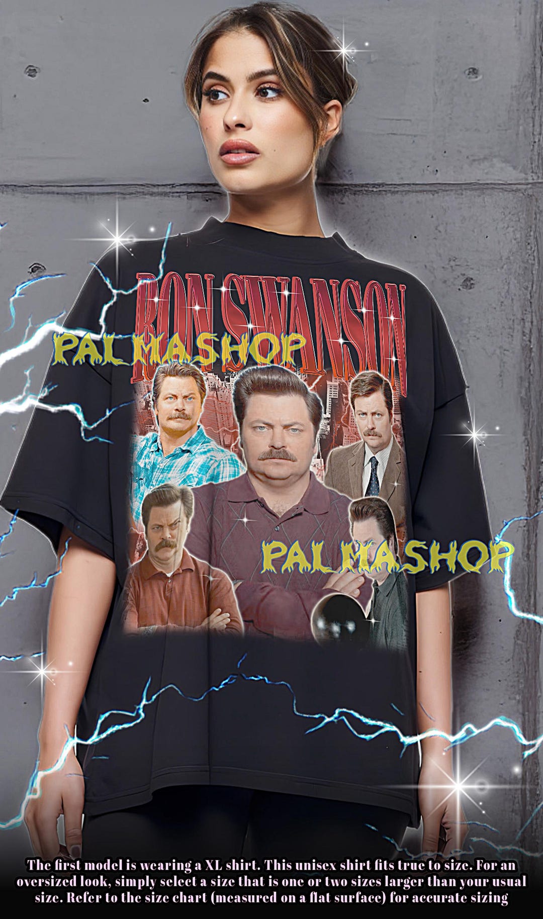 RON SWANSON Shirt, Ron Swanson Tshirt, Ron Swanson Retro Tees, Ron ...