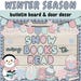 Winter Classroom Bulletin Board Kit | Snow Season Reading Display ...