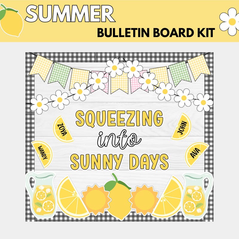 Bulletin Board for June - Etsy