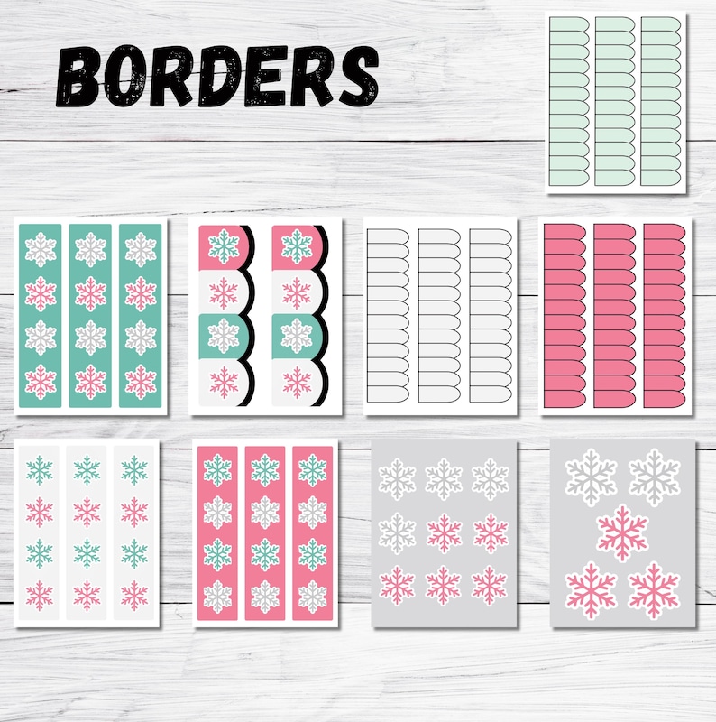 Winter Positive Mindset Bulletin Board Kit, Snowy Classroom Decor ...