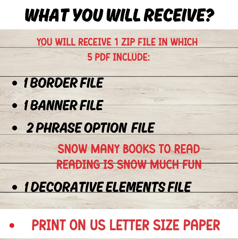 Winter Classroom Bulletin Board Kit | Snow Season Reading Display ...