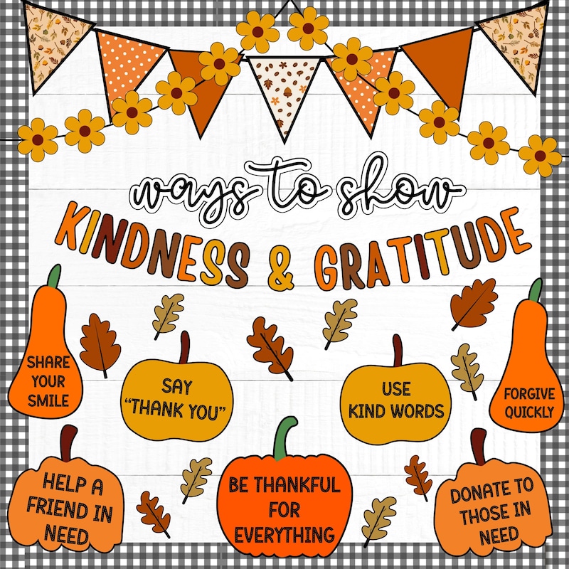 Gratitude Bulletin Boards - Etsy