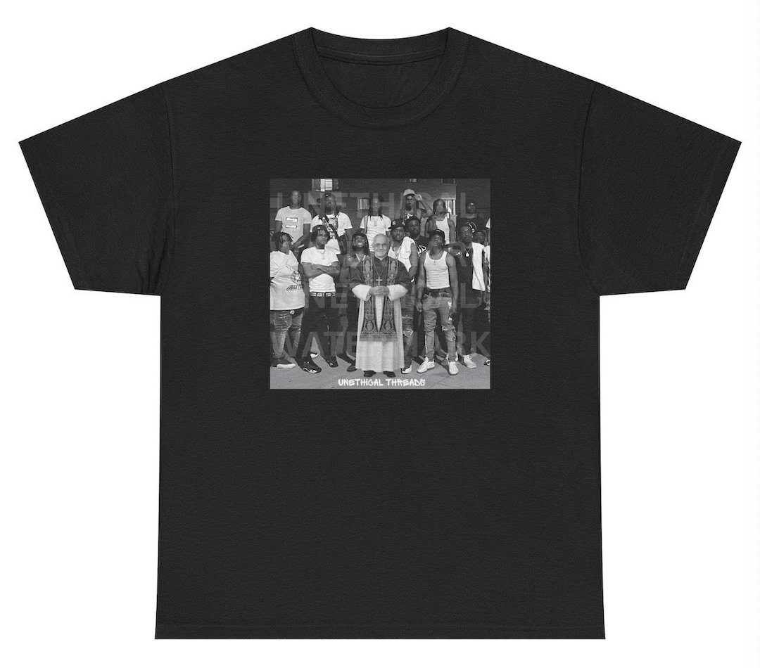 Pope Leo XIV O Block Chicago T Shirt, Funny Gang Parody Tee, Meme Humor ...