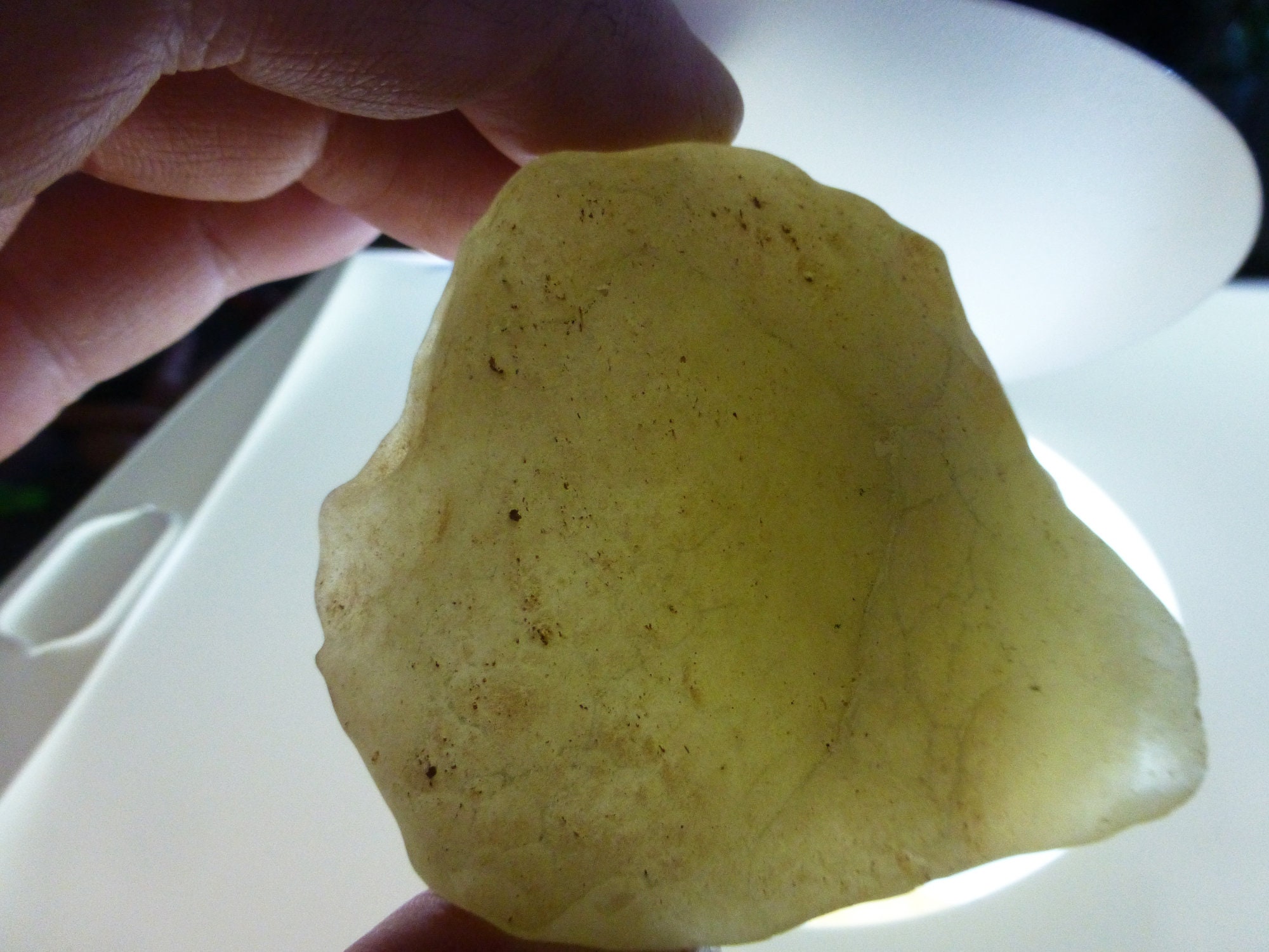 Libyan Desert Glass Impactite / Meteor/ Meteorite/ Rock Glass / - Etsy
