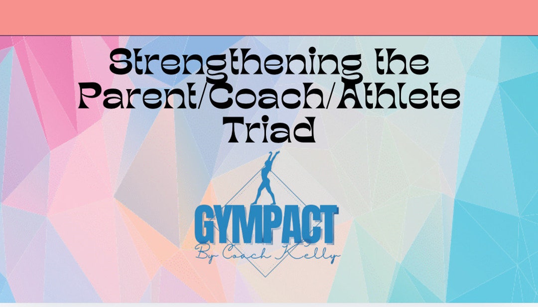 Strengthening the Athlete/coach/parent Triad - Etsy