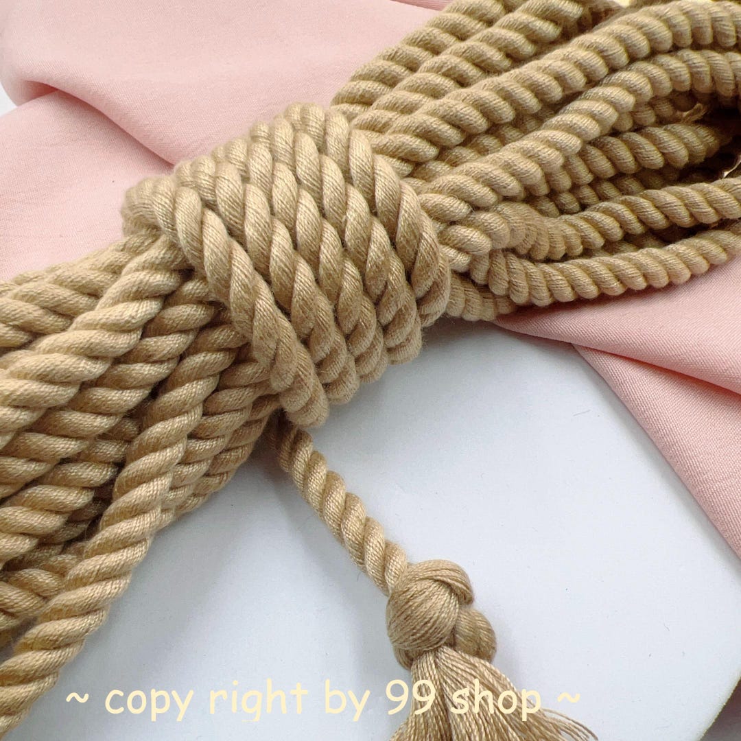 POSH Rope| Cotton Jute Silk Rope, Bondage Rope, Shibari Rope, BDSM ...