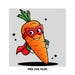 Carrot Superhero Vector Art Mascot Cartoon - 8 Fun Character ...