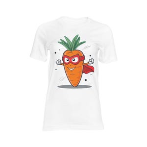 Carrot Superhero Vector Art Mascot Cartoon - 8 Fun Character ...