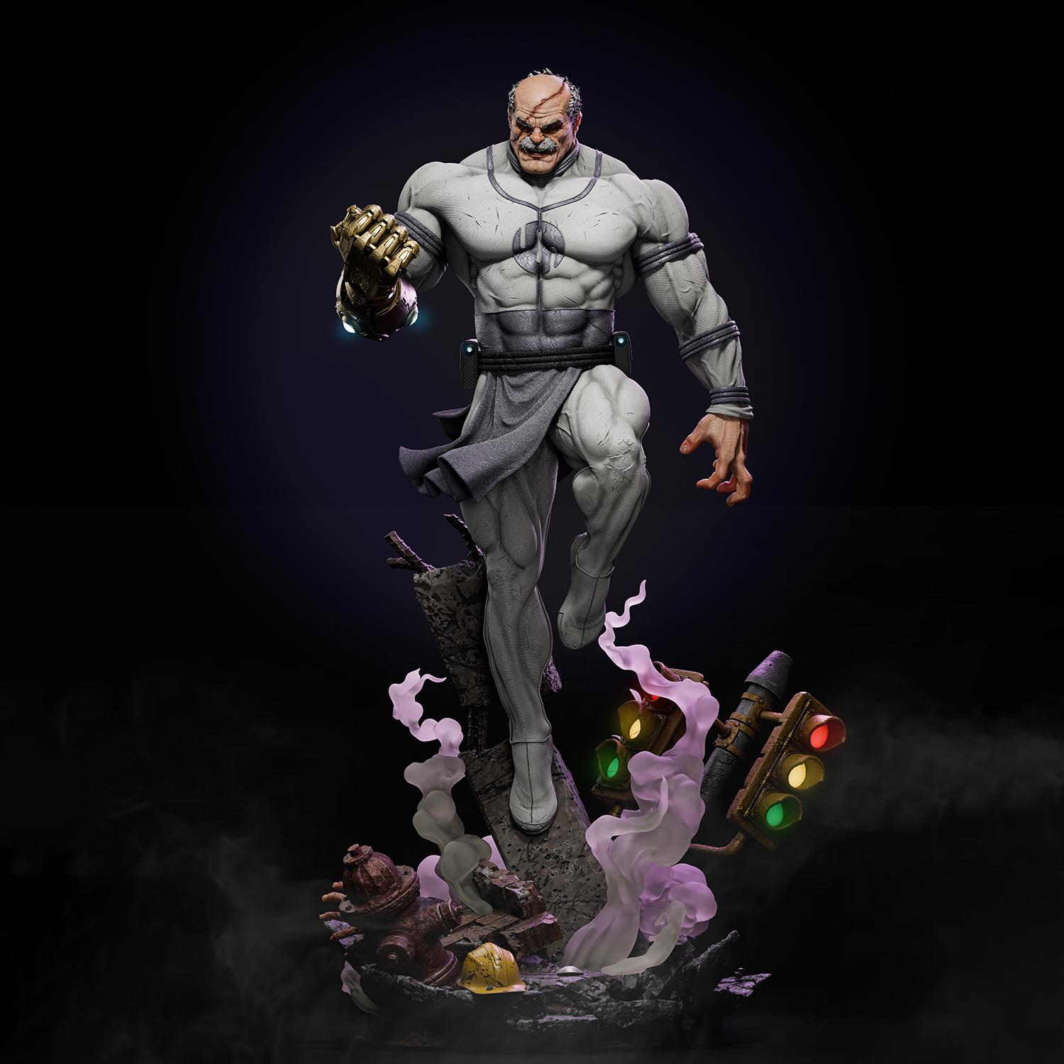 Conquest Invicible Fanart STL Statue | 1/6 Scale | 3D STL Print File ...